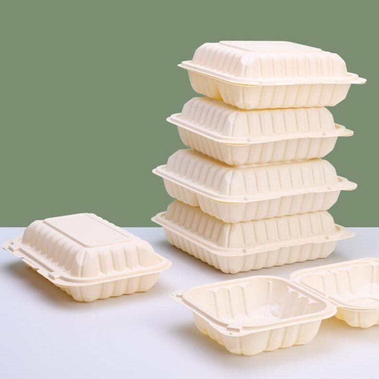 Cornstarch Clamshell Food Containers – Saizhuo | Disposable Food ...